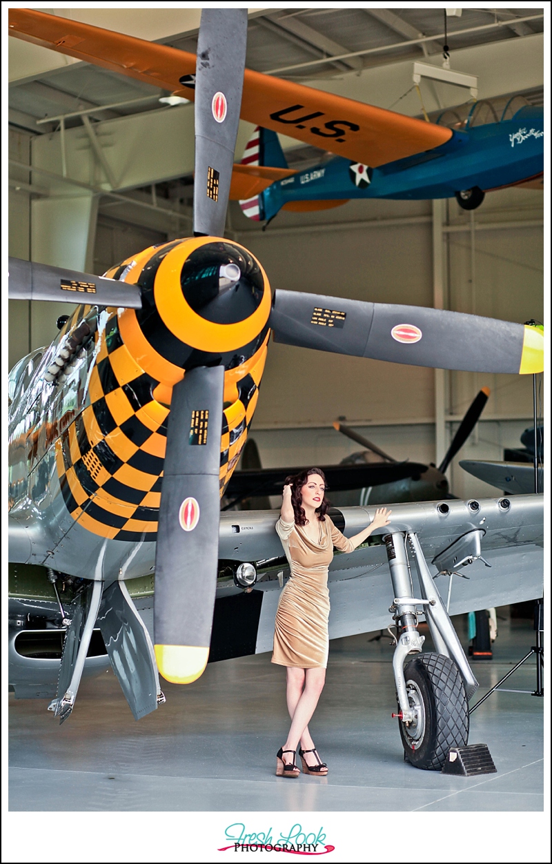 Pin Up Photo Shoot Military Aviation Museum
