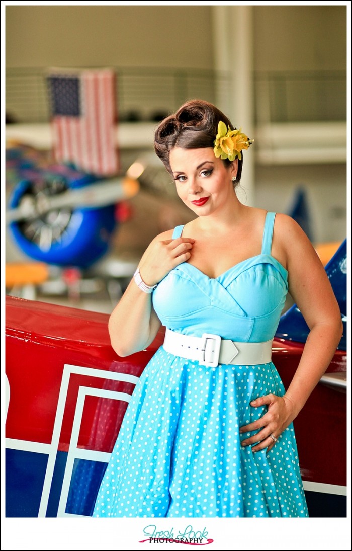 Pin Up Photo Shoot Military Aviation Museum