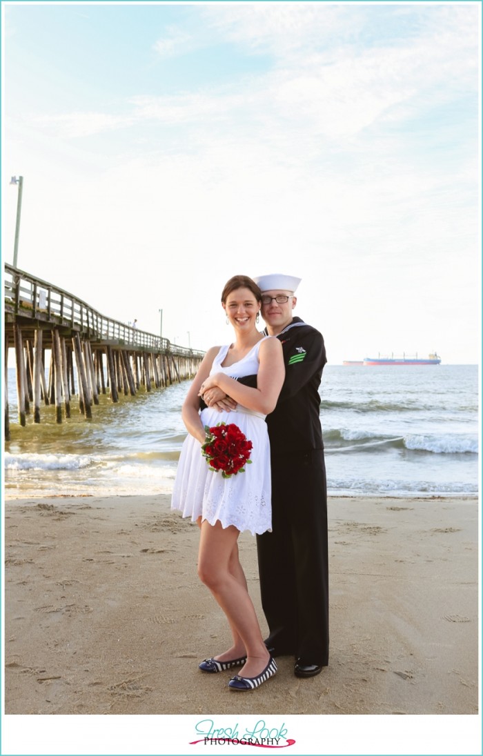 Tying the Knot | Newlywed Beach Session - JudithsFreshLook.com
