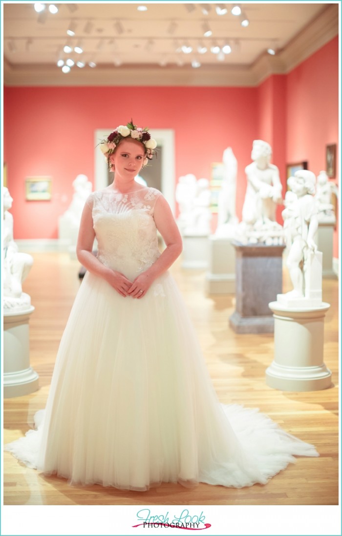 Chrysler Museum Bridal Portraits | Amanda - JudithsFreshLook.com