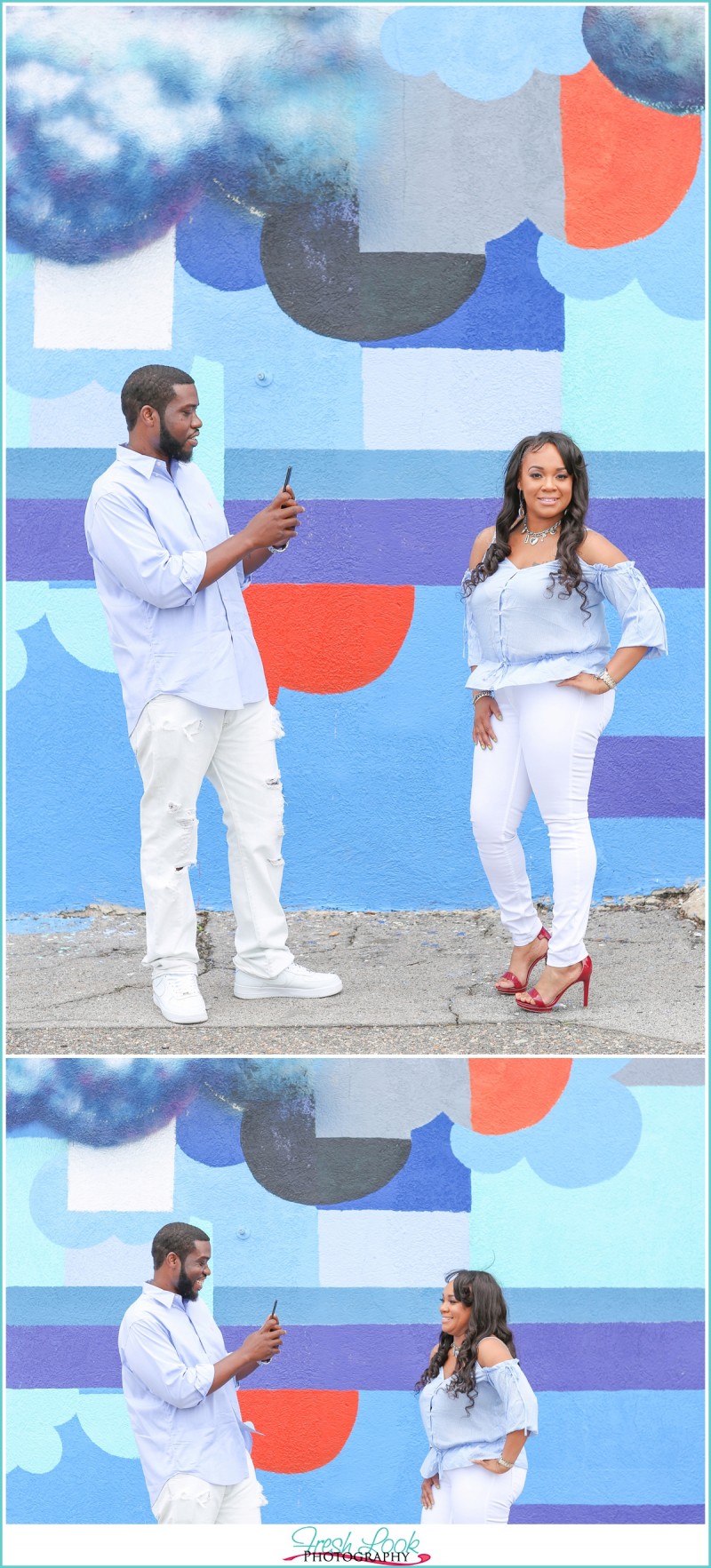 Romantic City Engagement Session | Marcus+Angela - JudithsFreshLook.com