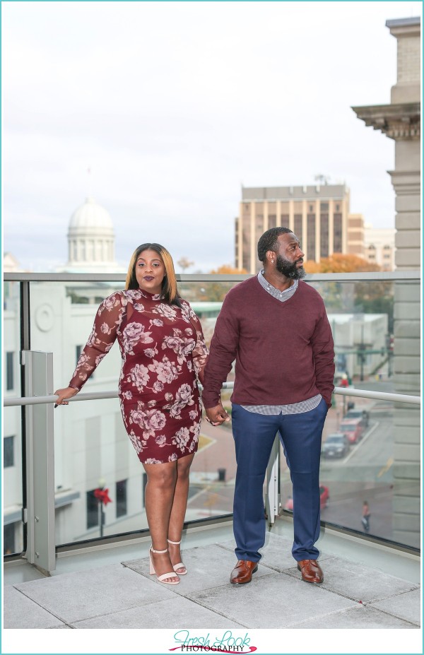 Slover Library Engagement | Lisah+Darrien - JudithsFreshLook.com