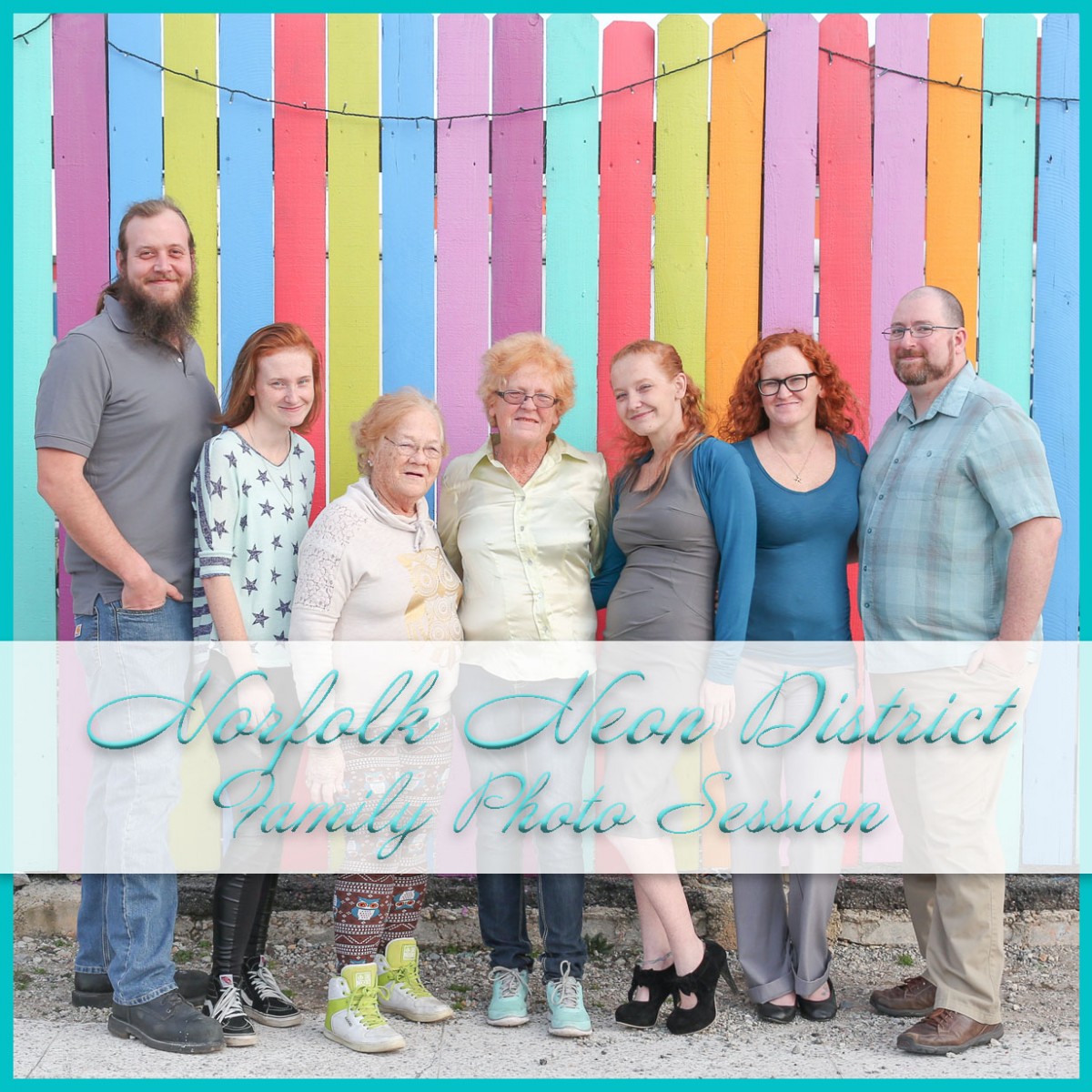 Neon Norfolk Photo Shoot | Pinkney Family - JudithsFreshLook.com