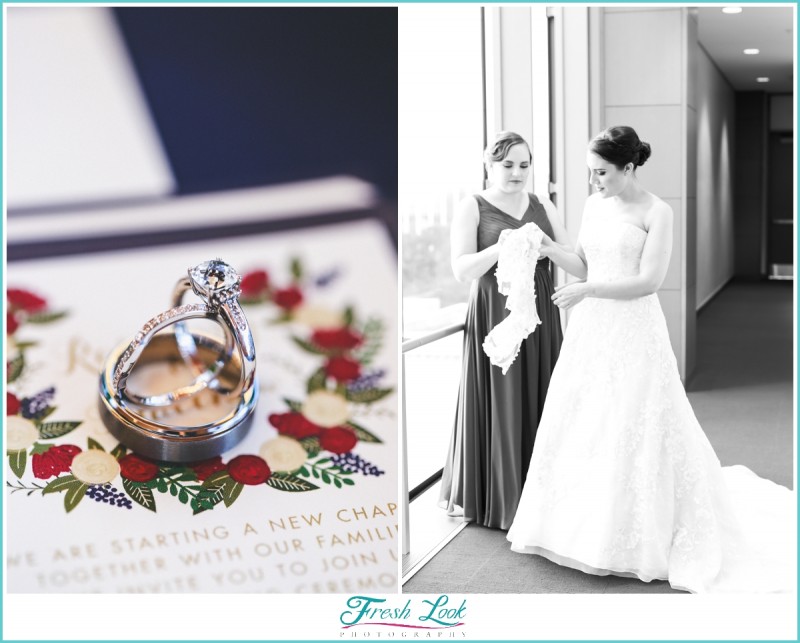 Slover Library Wedding | Norfolk VA | Matt+Rosie - JudithsFreshLook.com