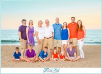 Sandbridge Sunset Photoshoot | Neckel Family - JudithsFreshLook.com