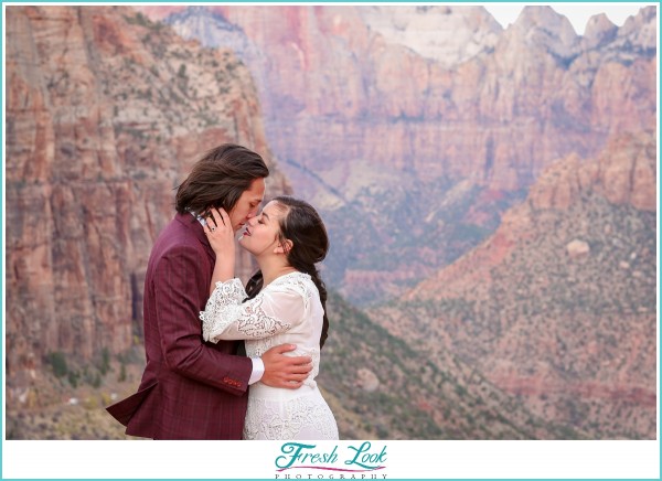 Zion National Park Elopement | Emily+Reed - JudithsFreshLook.com