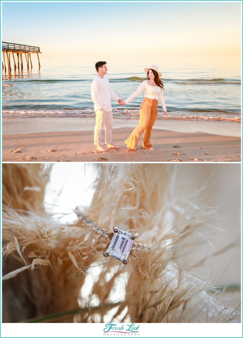 Chicks Beach Engagement Session | Selena+Dillon - JudithsFreshLook.com